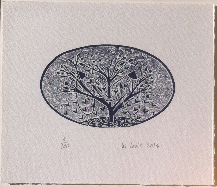 Prontection mini screenprint | Liz Toole