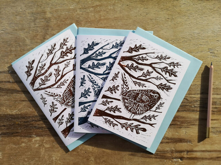 Liz Toole, printmaker & painter based in Shropshire